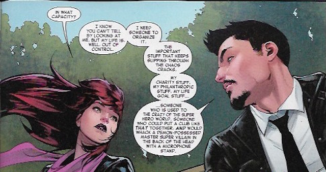 Bendis’ Iron Man: Strong MJ by Tony’s side is bittersweet for Spider ...
